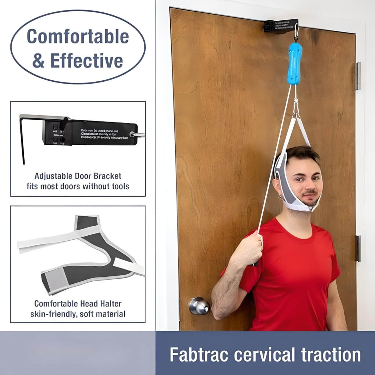 Saunders Cervical Traction - NeckPro II: Fast Pain Relief at Home ...