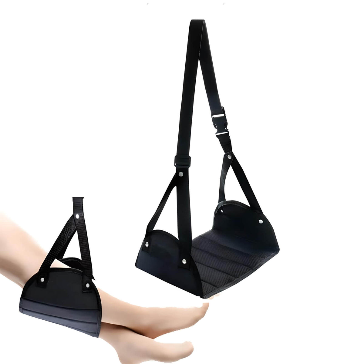 Premium Inflatable Foot Rest - Pain-Free Travel Companion