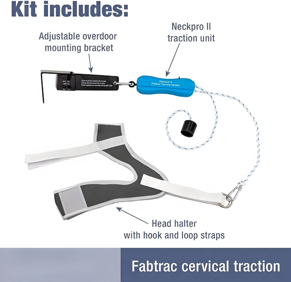 Saunders Cervical Traction - NeckPro II: Fast Pain Relief at Home